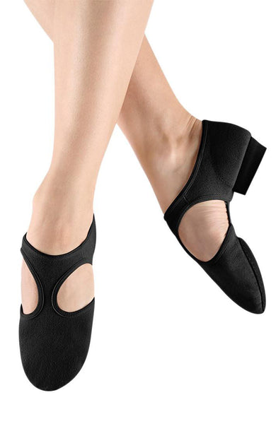 Bloch S0414L Black Stretch Canvas Grecian Sandal - Adult Size ...