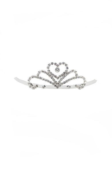 Large Heart Rhinestone Tiara – Dancewear Online